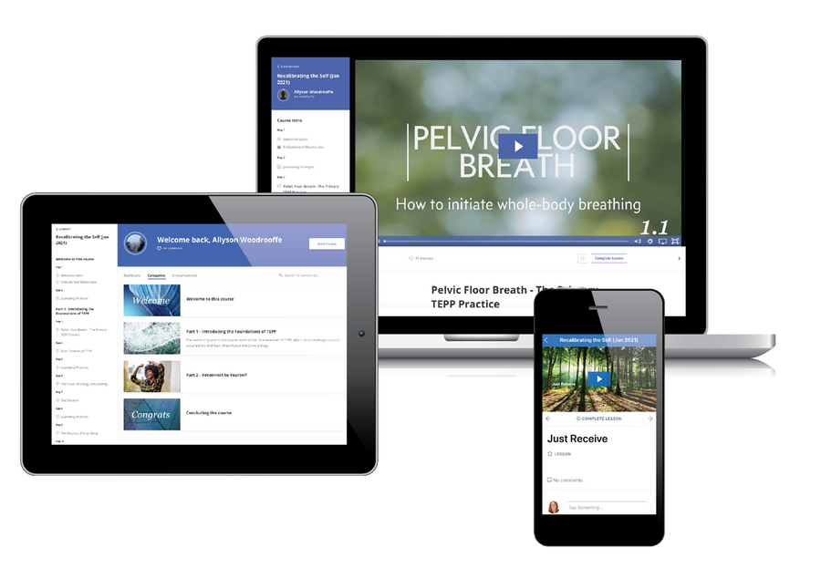 Recalibrating the Self Course – The Embodied Present Process